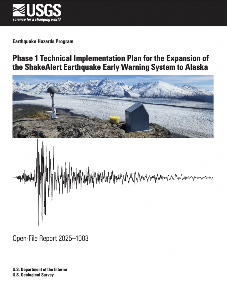 Geoscience Research and Technical Papers – ShakeAlert